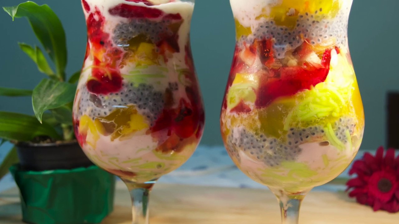 Easy Falooda Recipe I Royal Falooda I Simple Tasty Falooda Recipe - YouTube