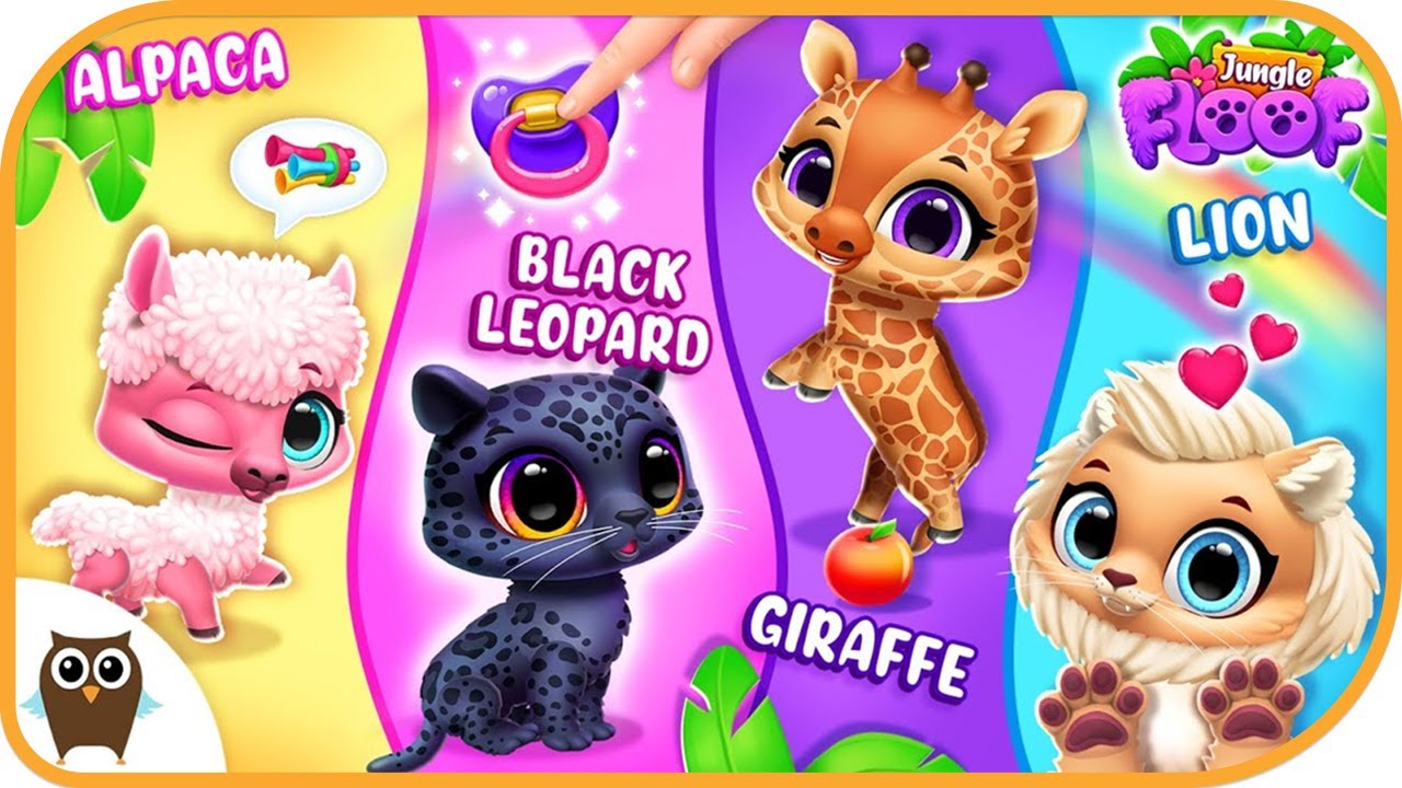 Jungle Floof - Island Pet Care #1 | Fun mobile game | Tuto TOONS ...