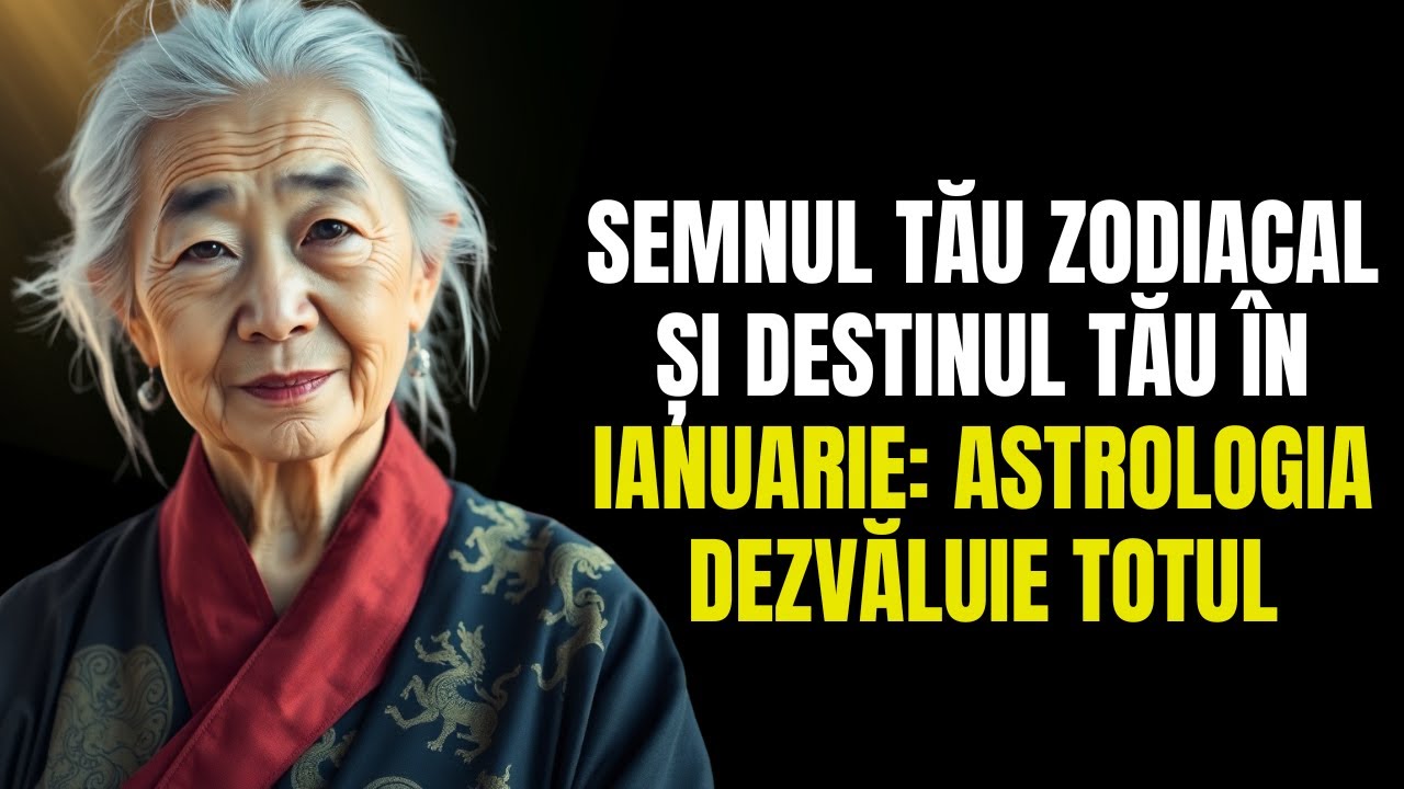 ZODIA TA ȘI DESTINUL TĂU ÎN IANUARIE: ASTROLOGIA DEZVĂLUIE TOTUL - YouTube