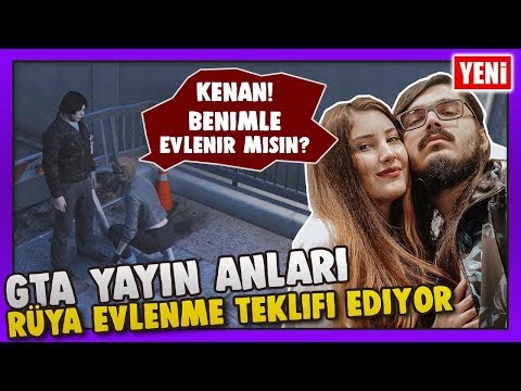 RÜYA KENAN'A EVLENME TEKLİFİ EDİYOR ❤️💍  - GTA 5 RP Yayın Anları #4