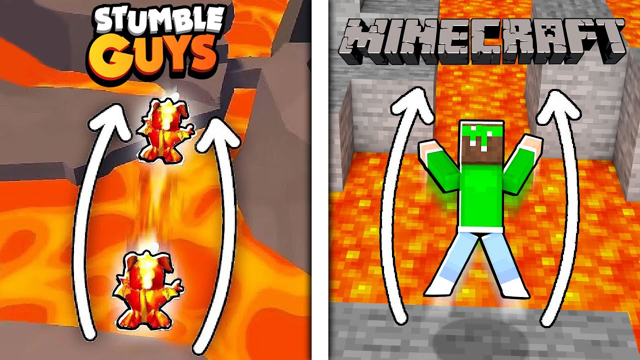 HO GIOCATO AL PARKOUR DI STUMBLE GUYS SU MINECRAFT! - YouTube