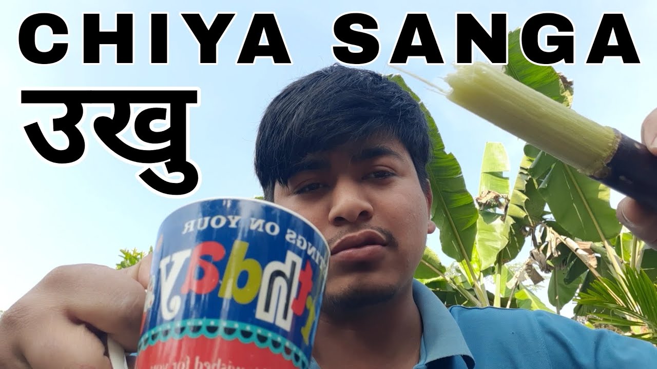 How to eat SUGARCANE 😋 | TEA with SUGARCANE - YouTube