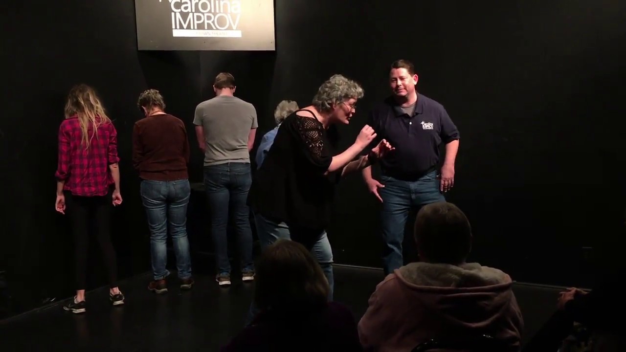 Blind Freeze Tag With Carolina Improv Company! - YouTube