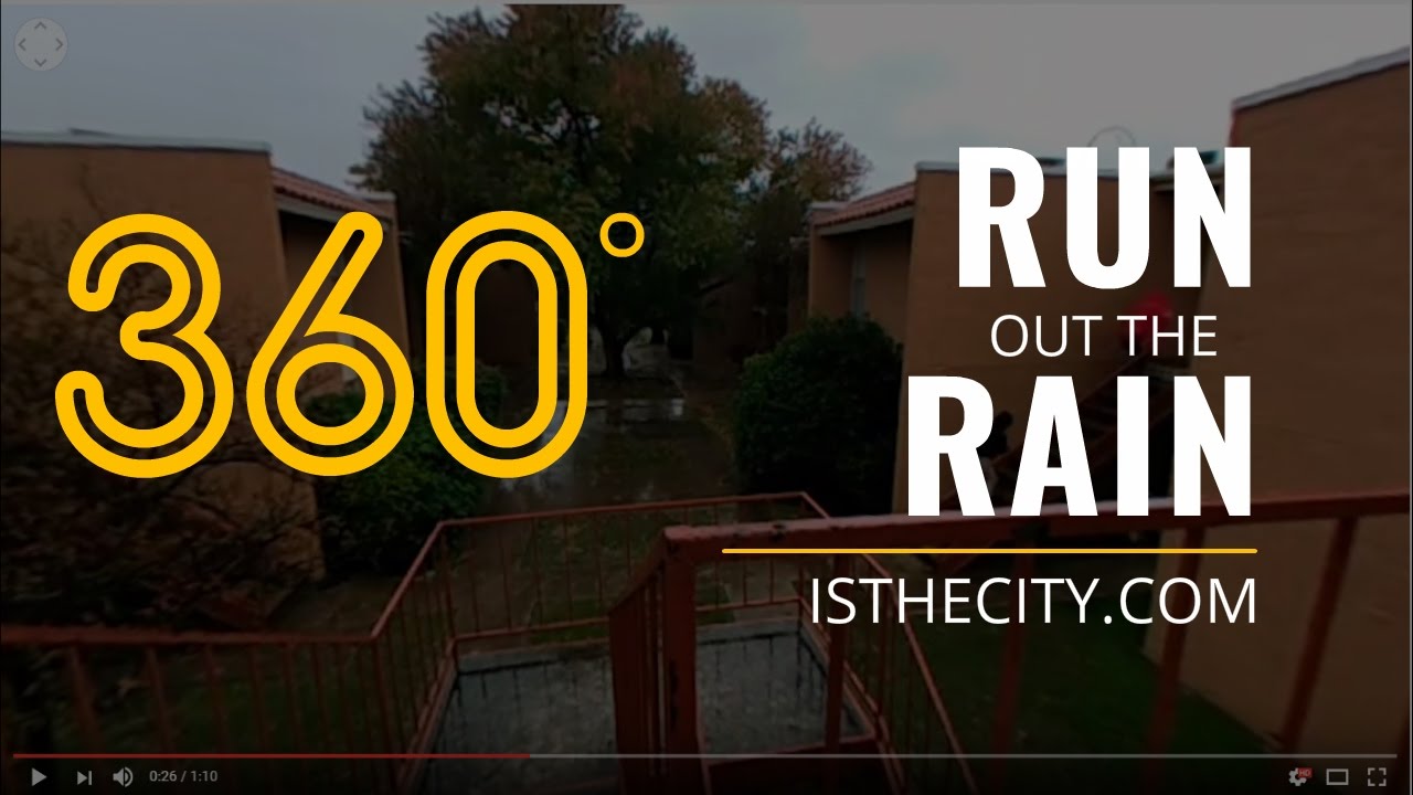Running out the Rain - 360 Degree Video - YouTube
