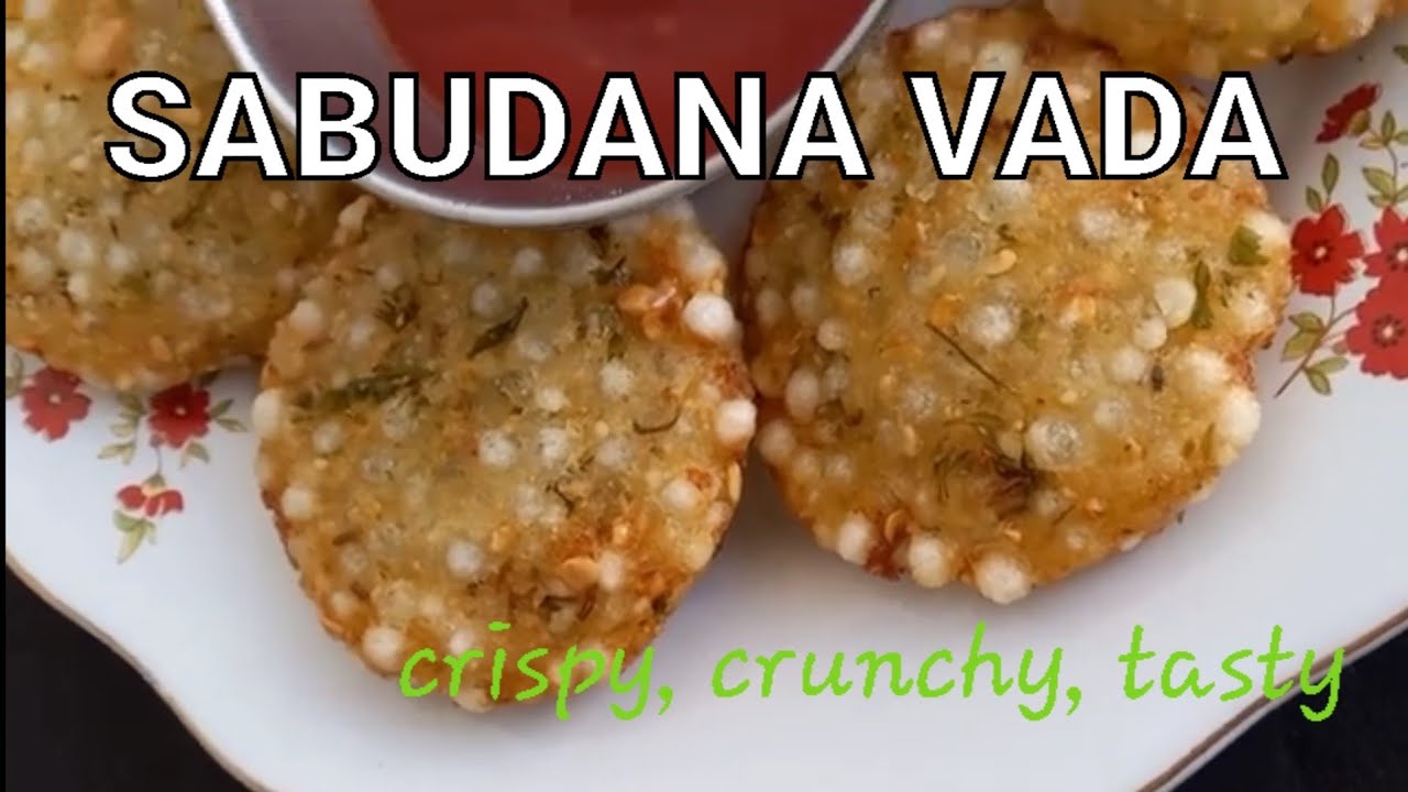 Sabudana vada | Crispy Sabudana vada | Tiffin box recipe | - YouTube