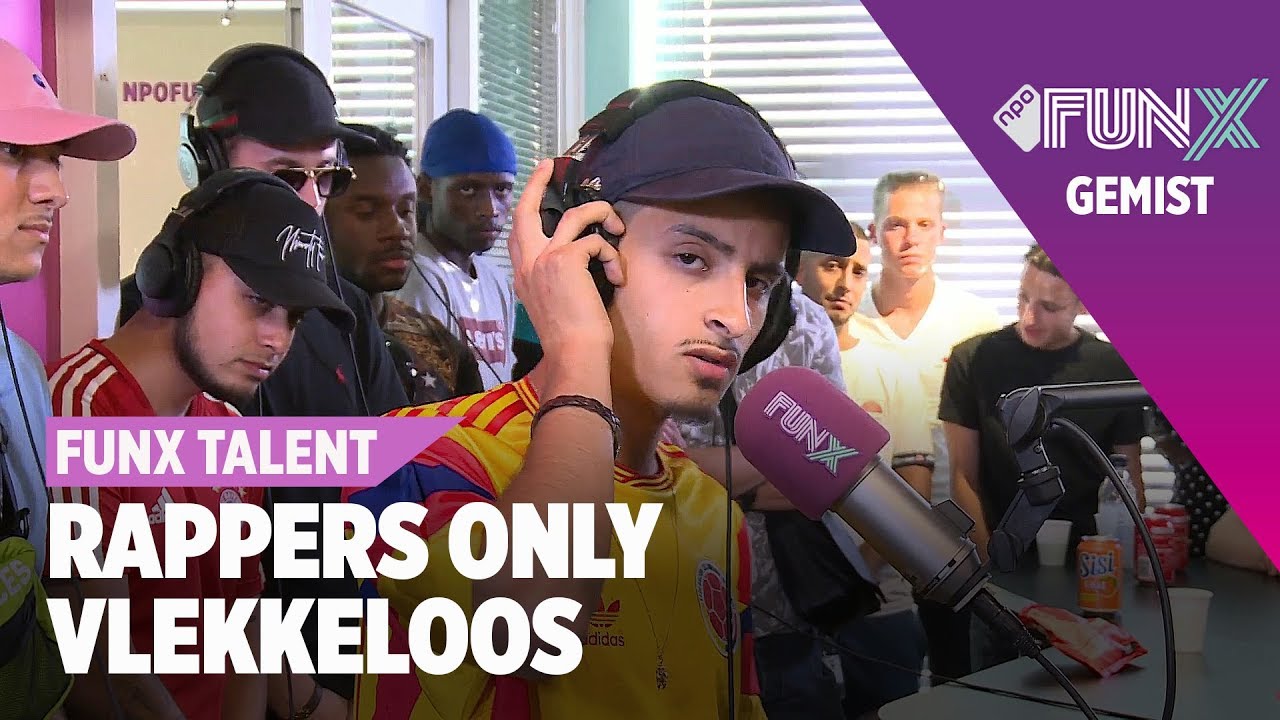Vlekkeloos - Halve Finale | FunX Talent Rappers Only - YouTube