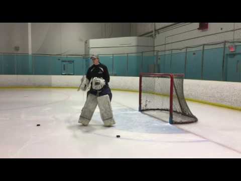 Goaltending: Butterfly Slides & Power Pushes - YouTube