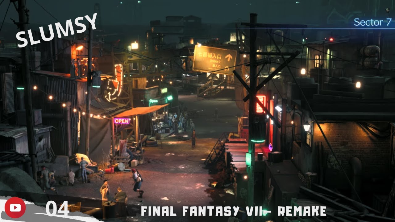 Slumsy – FINAL FANTASY VII Remake - 04 - YouTube