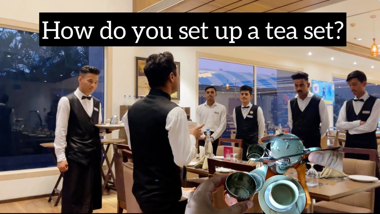 How do you set up a tea set? - YouTube