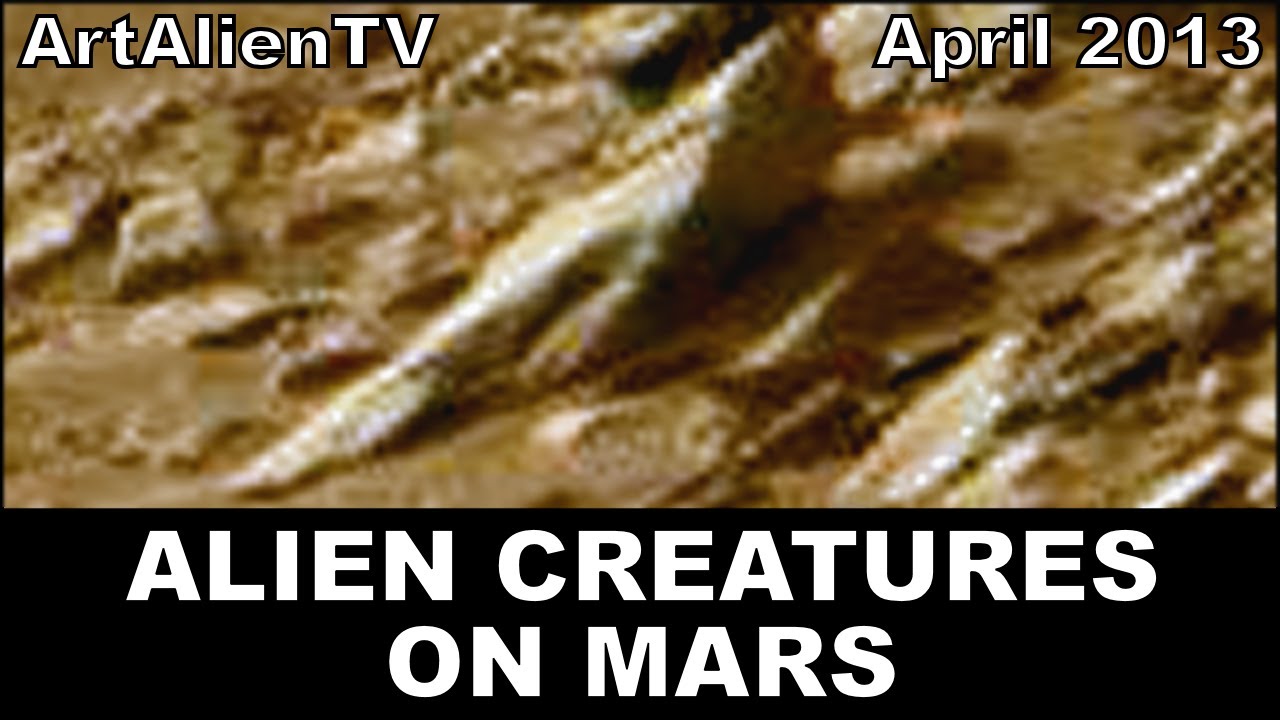 Alien Creatures & Bones Found on Mars: Curiosity Evidence. ArtAlienTV ...