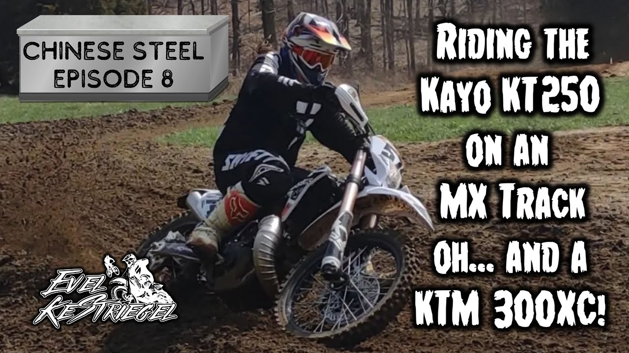 Riding Motocross on a Kayo KT250 & 2023 KTM 300XC - YouTube