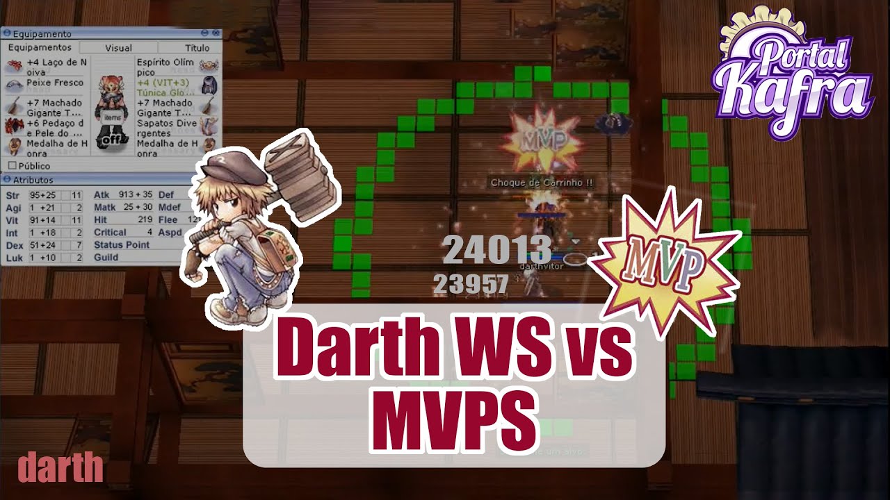 Portal Kafra - Darth vs MVP - WS 99/70 low rate - YouTube