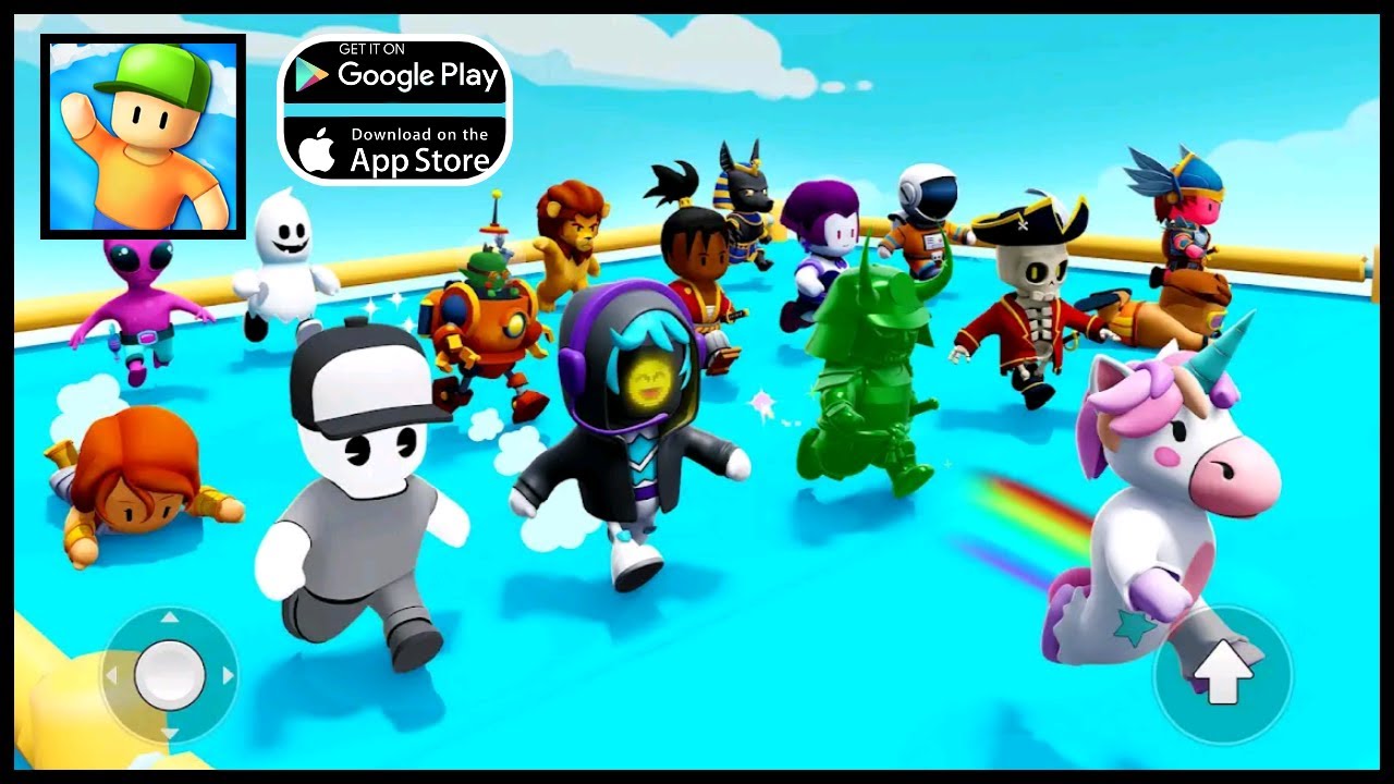 Stumble Guys First Gameplay Walkthrough [ Android & Ios ] - YouTube