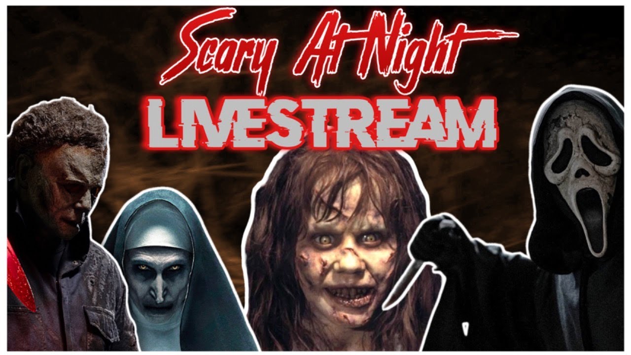 SCARY AT NIGHT *LIVESTREAM* SCREAM 6 + HALLOWEEN FRANCHISE THE EXORCIST ...