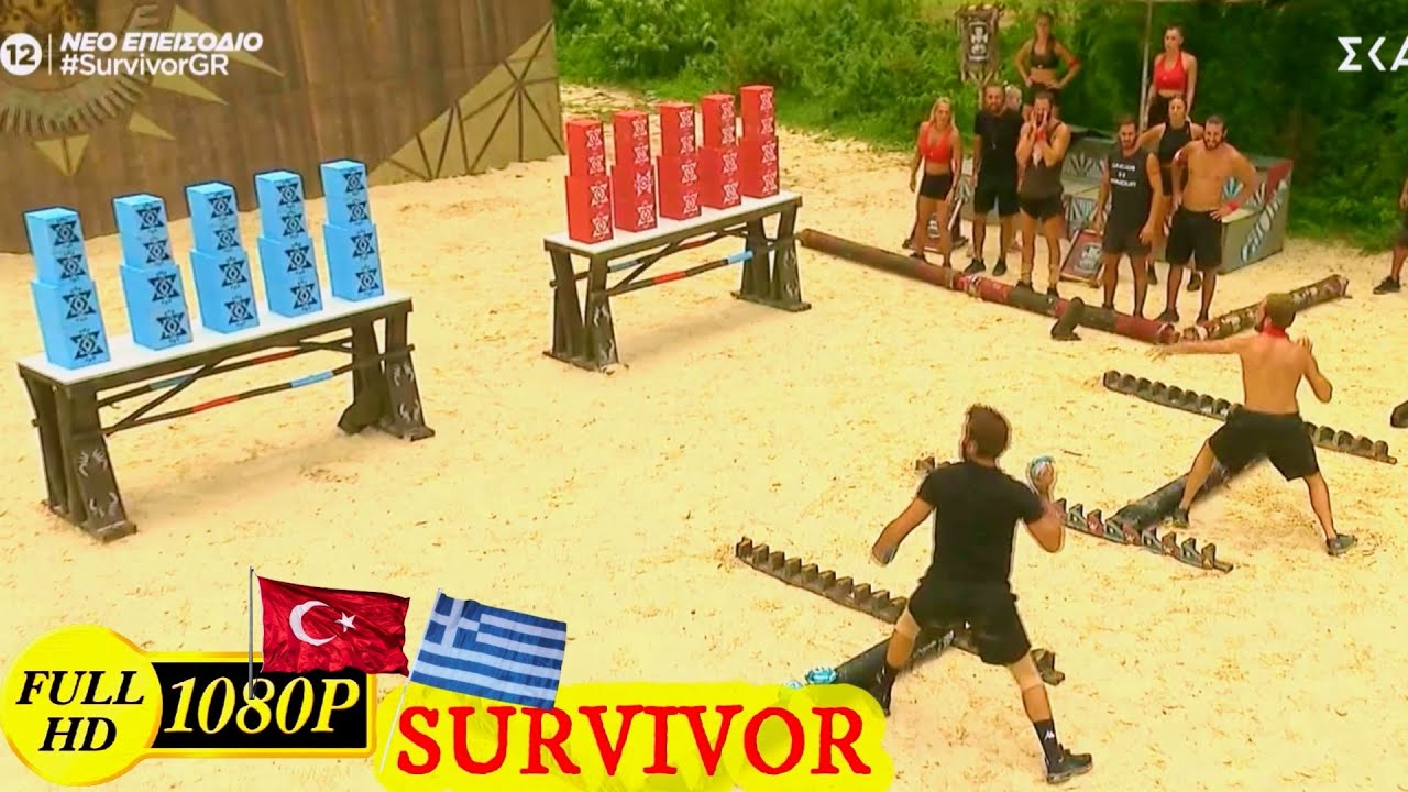 Survivor Greece 12-5-2024 επεισοδιο 83 ολοκληρο, 1η ασυλια(ελληνες ...