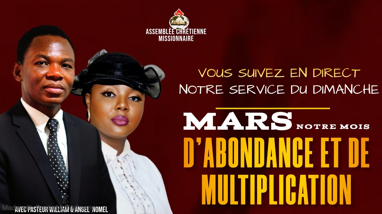 SERVICE DU DIMANCHE / (PARTIE 1)LA RICHESSE EST NOTRE DROIT avec ...