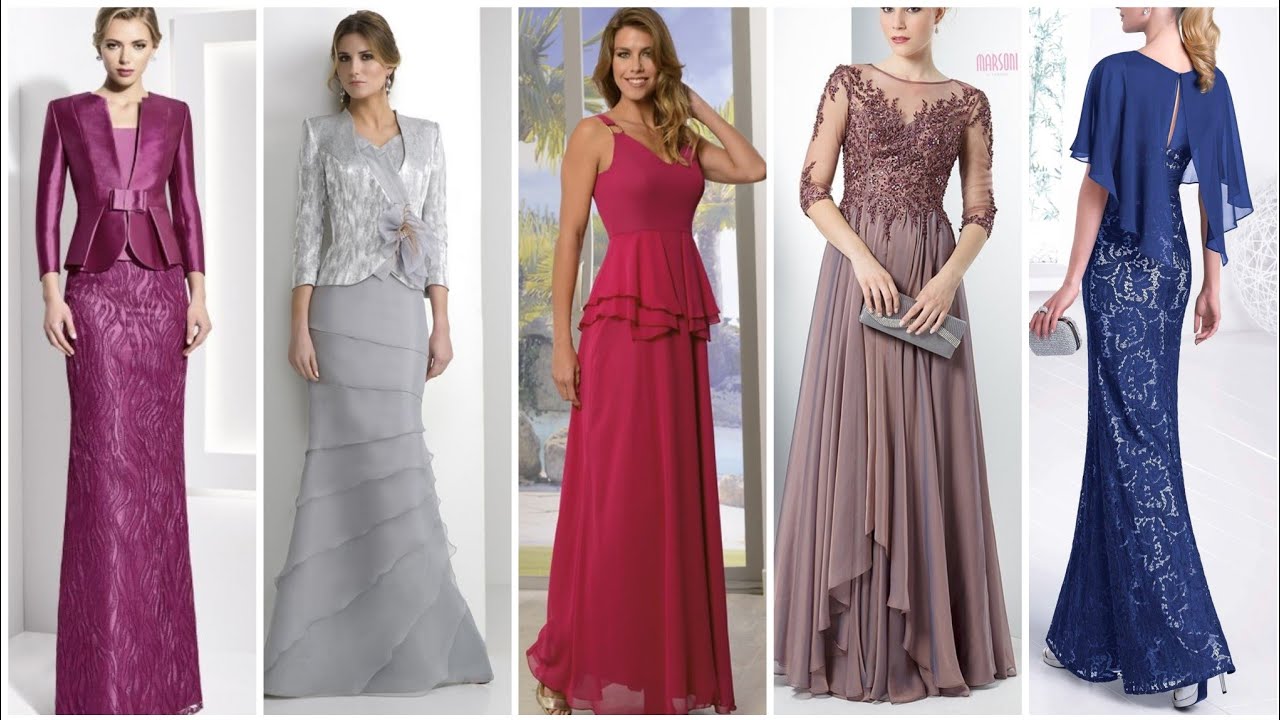Gorgeous Designer Mother Of The Bride Maxi Dresses 2020//Mother Of The ...