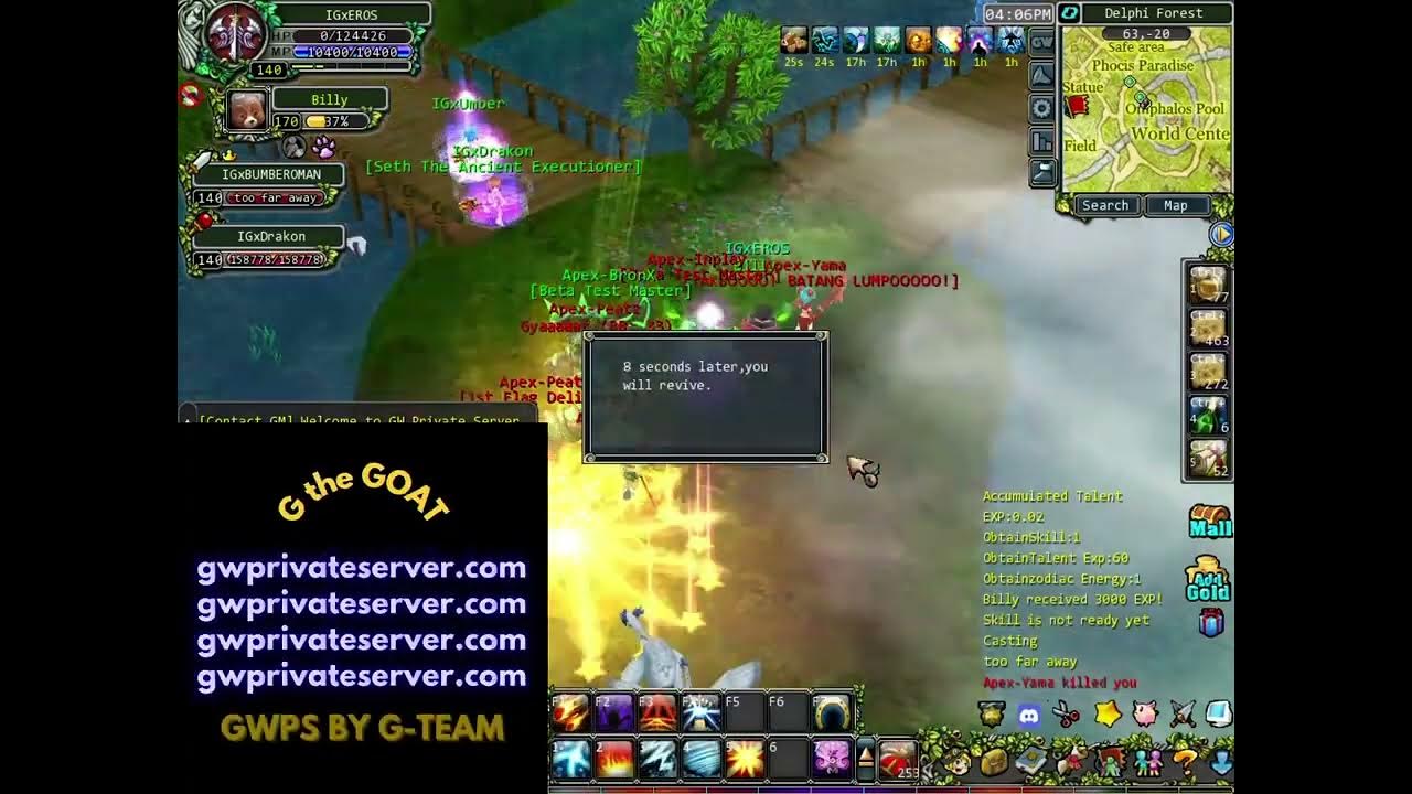GW Private Server - Olympia & Delphi World Boss (11/22/2024) - YouTube