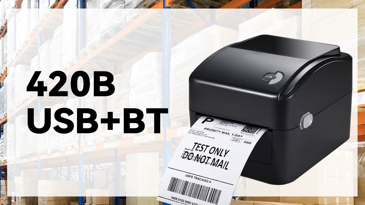 How to Print PDF on Ezlabel - YouTube