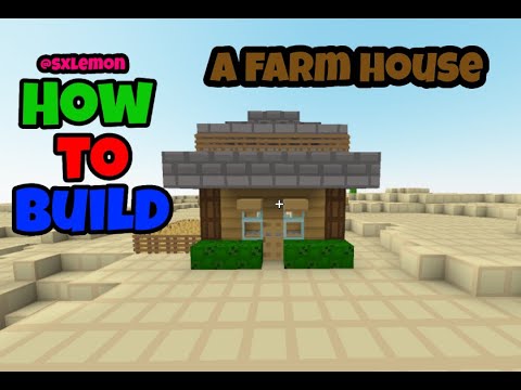 HOW TO BUILD, A Farm-House - YouTube