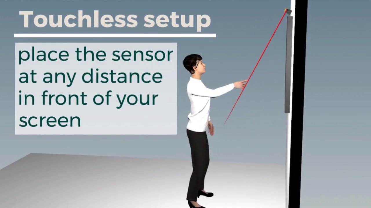 Touchless Interaction with OptiTUIO - YouTube