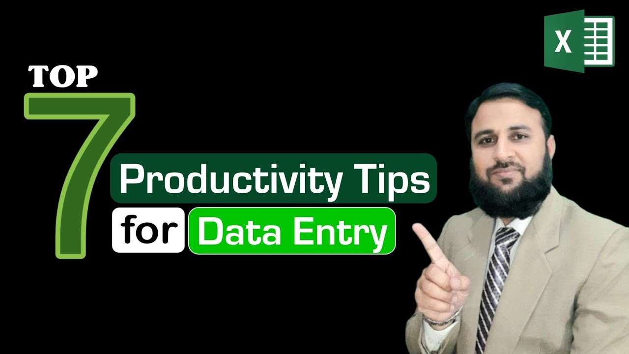 7 Productivity Tips and Tricks for Data Entry in Microsoft Excel ...