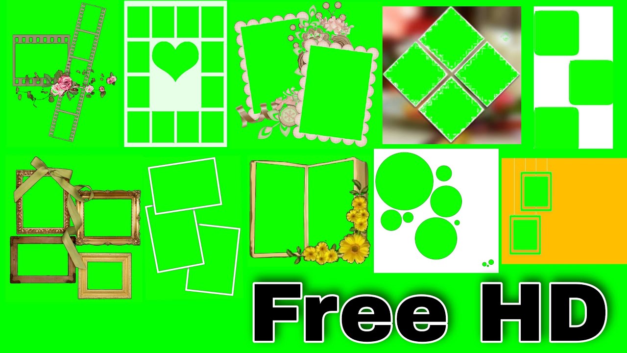 template green screen video || frame green screen video || free ...