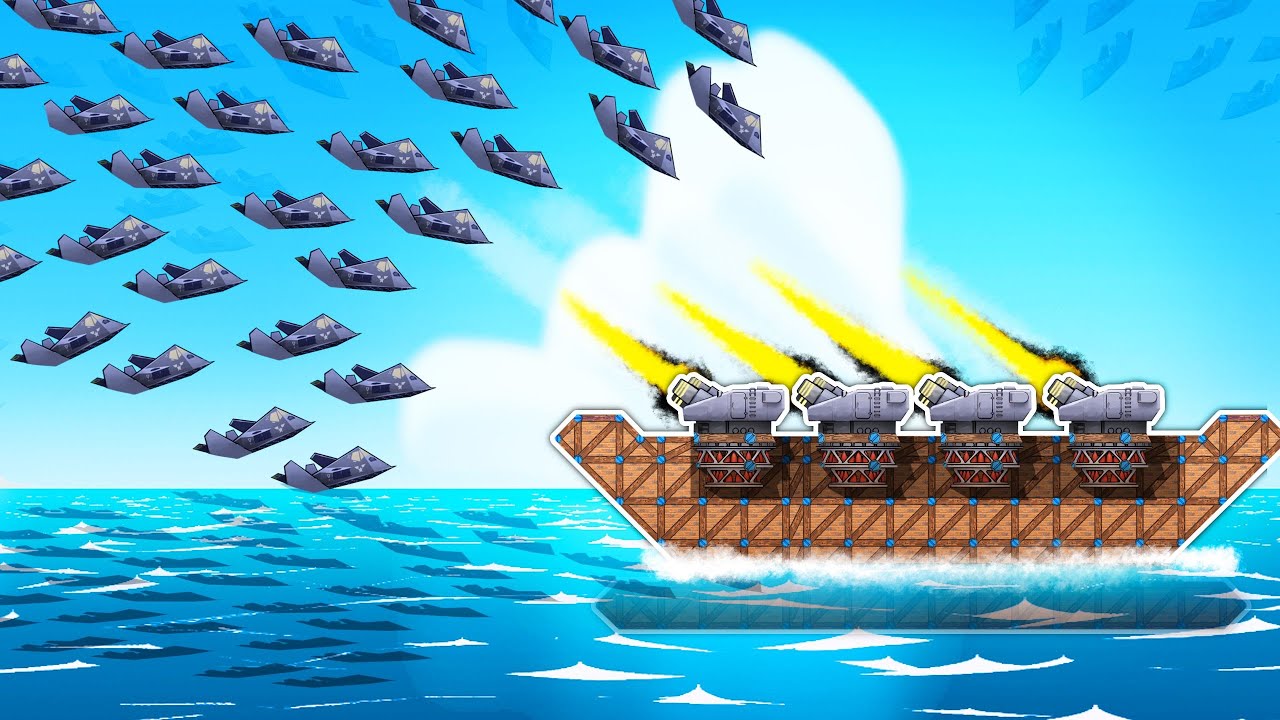 Forts - Leading an Infinite Drone Siege vs Boss Level Fort! - YouTube