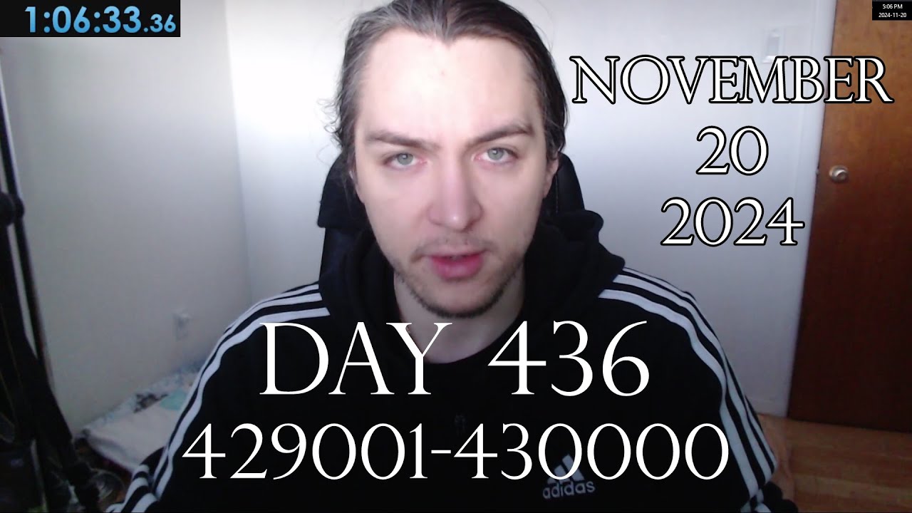 Counting And Writing Numbers (Day 436) (429001-430000) - YouTube