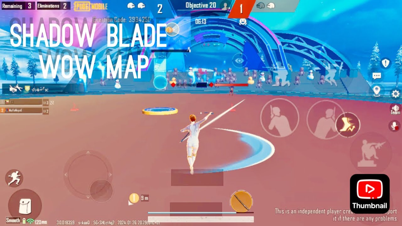 Shadow Blade | New Wow Map #pubg #pubgmobile - YouTube