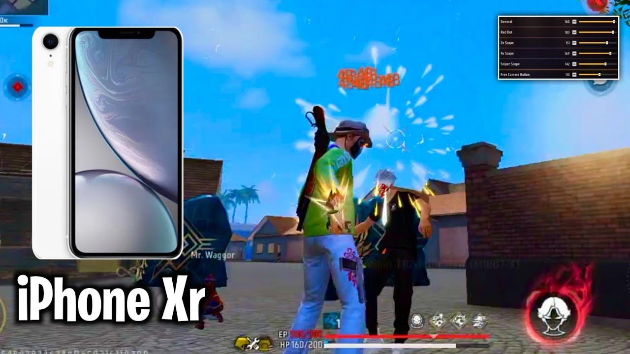 (After Update) iPhone Xr Free fire Sensitivity Setting 2025 ⚙️ | iPhone ...
