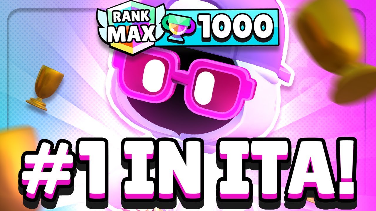 PRIMO SHADE RANK MAX IN ITA - Brawl Stars - YouTube