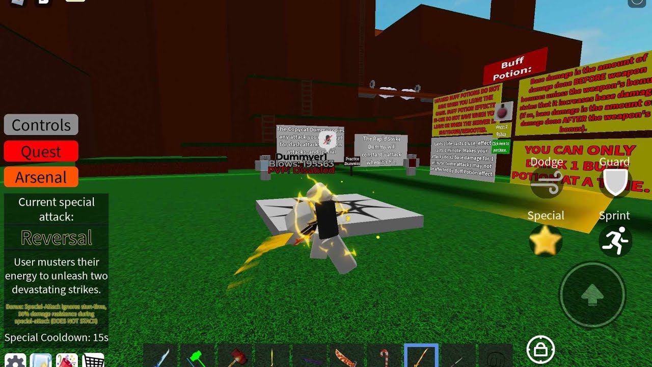 SHOWCASING THE ULTRA BLADE in BEAT UP DUMMIES SIMULATOR on ROBLOX ...