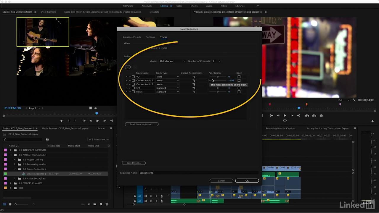 TUTORIAL PREMIERE PRO CC | Create Sequence Preset From Already Created Sequence - YouTube