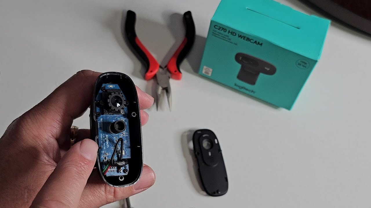 Silencio, remove the mic from your Webcam - YouTube