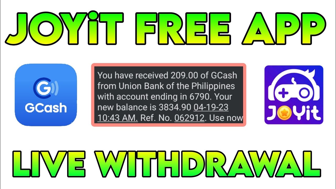 JoyIt App: Live Withdrawal Proof! Earn ₱3 -₱500 | Direct Gcash Payout ...