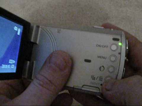 Sony Webbie HD camcorder in depth review of features and functions ...