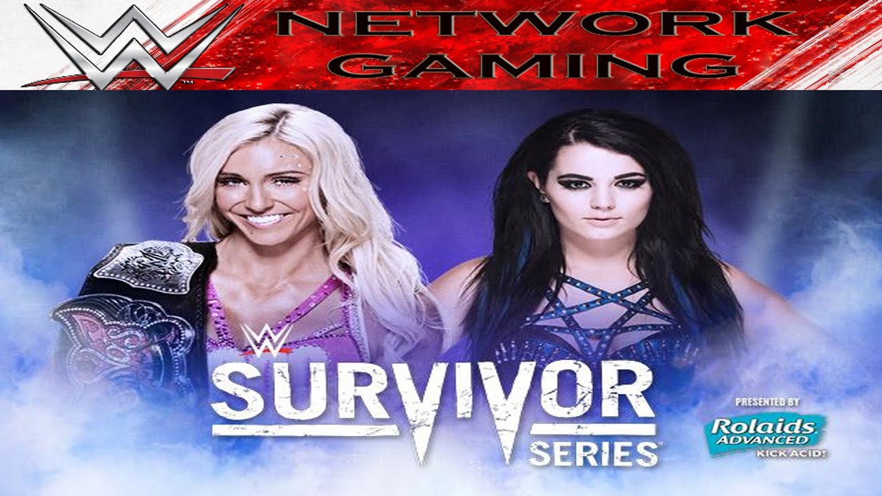 WWE Survivor Series 2015 - Paige vs Charlotte Full Match WWE Divas ...