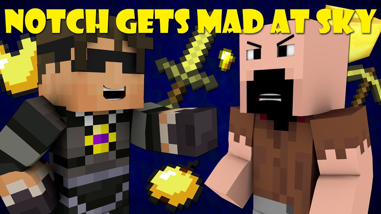 If Notch Was Mad At SkyDoesMinecraft - Minecraft - YouTube