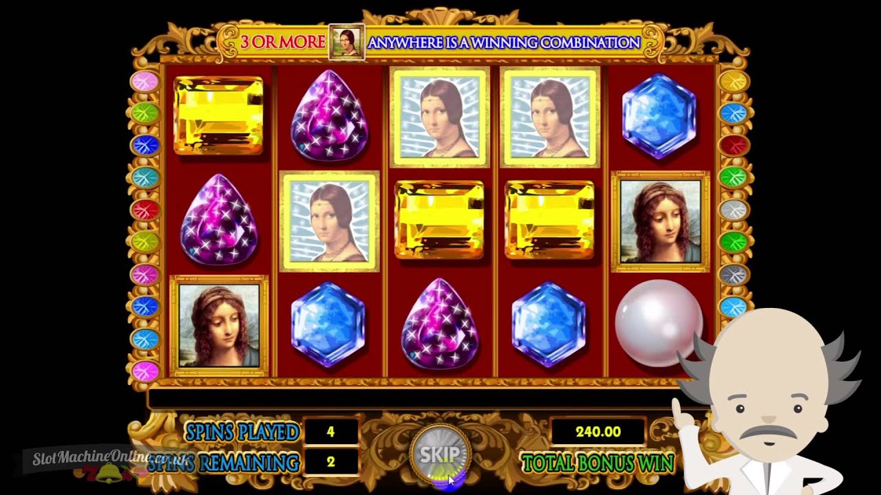Da Vinci Diamonds - Slot Machine Online Review - YouTube