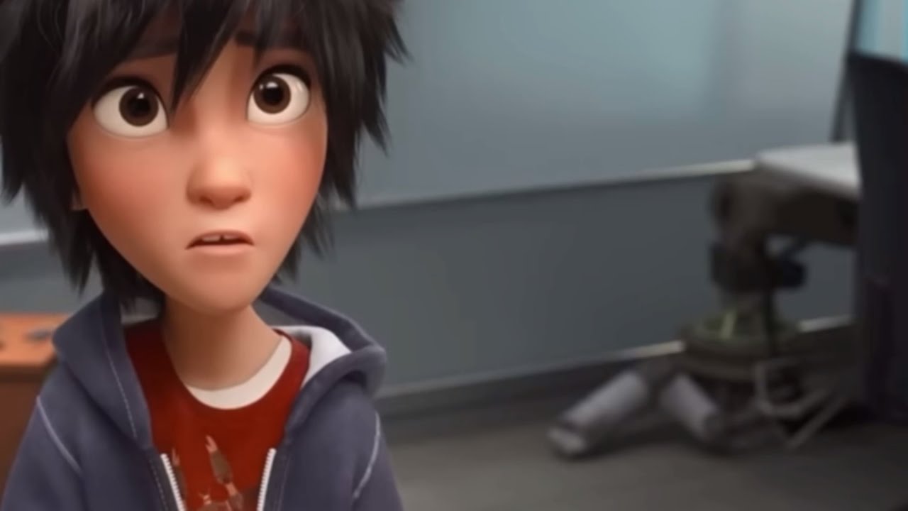 Big hero 6 Tadashi introducing baymax health care companion to hiro hamada movie Tell ...