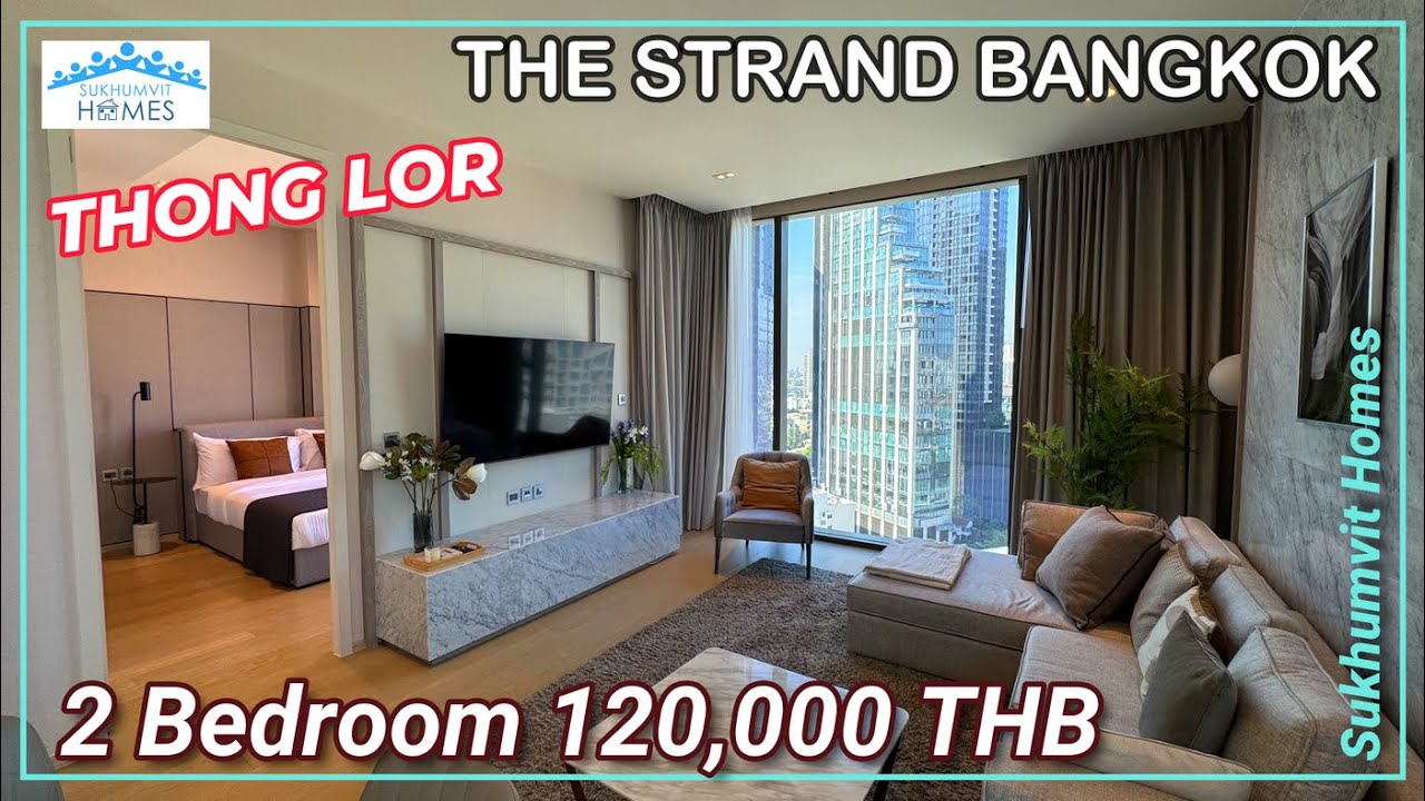Luxury Condo For Rent Bangkok Thonglor The Strand 120,000 THB Monthly - YouTube