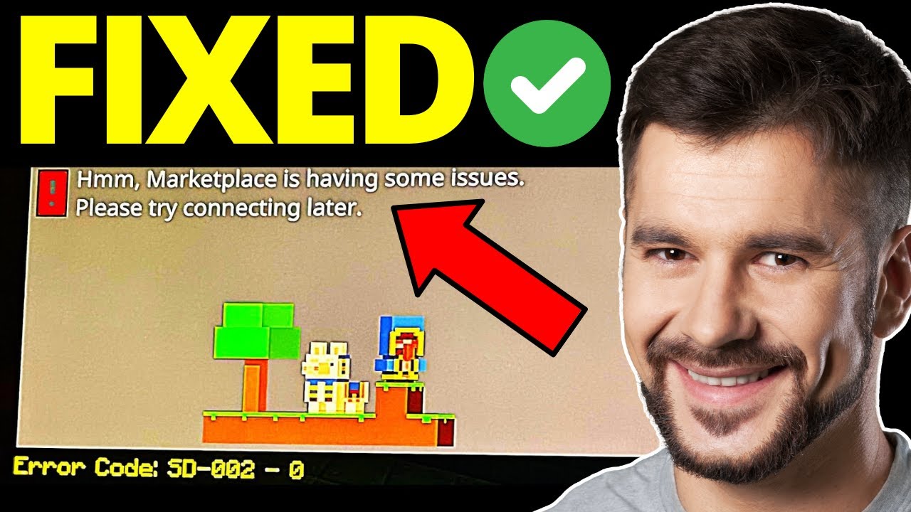 How To Fix Minecraft Marketplace Error Code SD-002-0 - YouTube