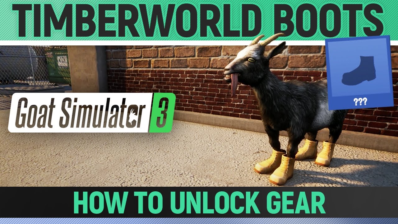 Goat Simulator 3 - Timberworld Boots - Goat Gear Pickup Location (Feet ...