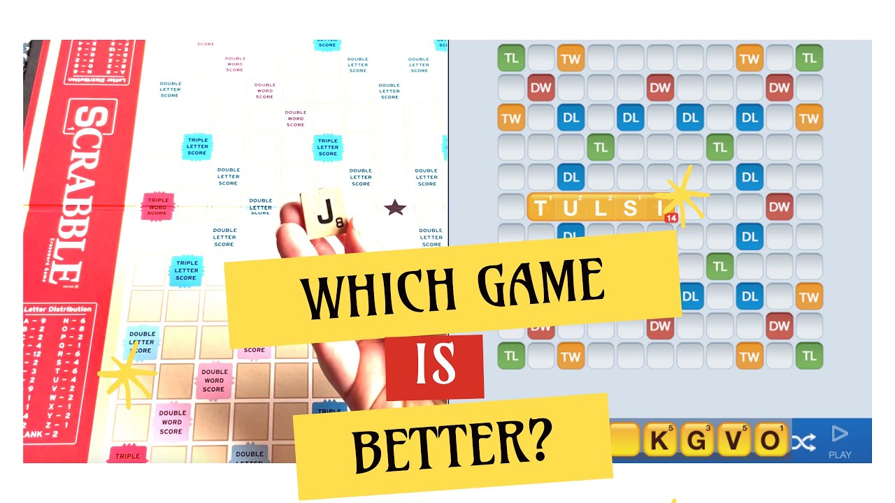 Scrabble or Words With Friends? 🤓 Ultimate Comparison for Word Game ...