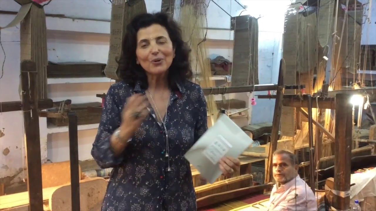 [Maria Helena Daniel]Tecidos Nobres Indianos - YouTube