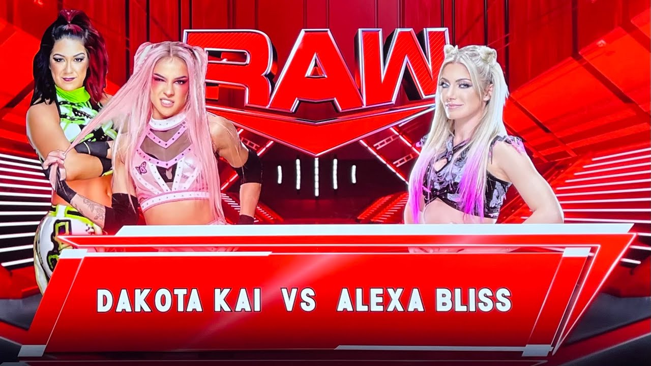 WWE 2K23: DAKOTA KAI VS ALEXA BLISS [RAW] - YouTube