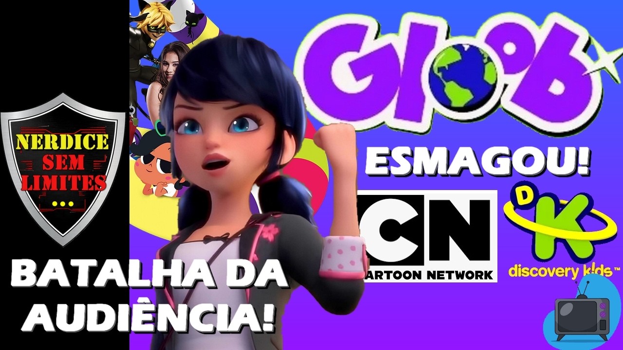 GLOOB Vence CARTOON e DISCOVERY KIDS na AUDIÊNCIA Neste Começo de 2026 ...