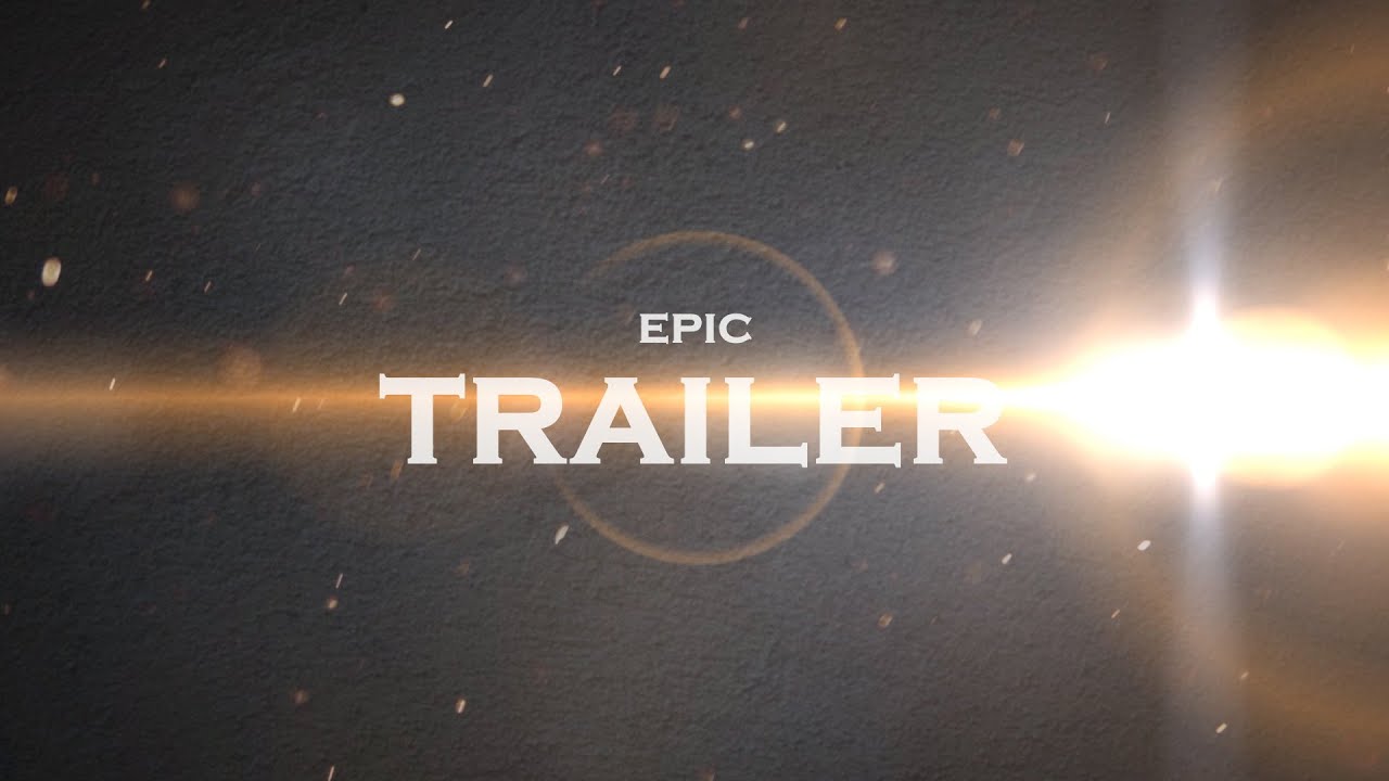 Easy Steps To Create Trailer | After Effects Tutorial - YouTube