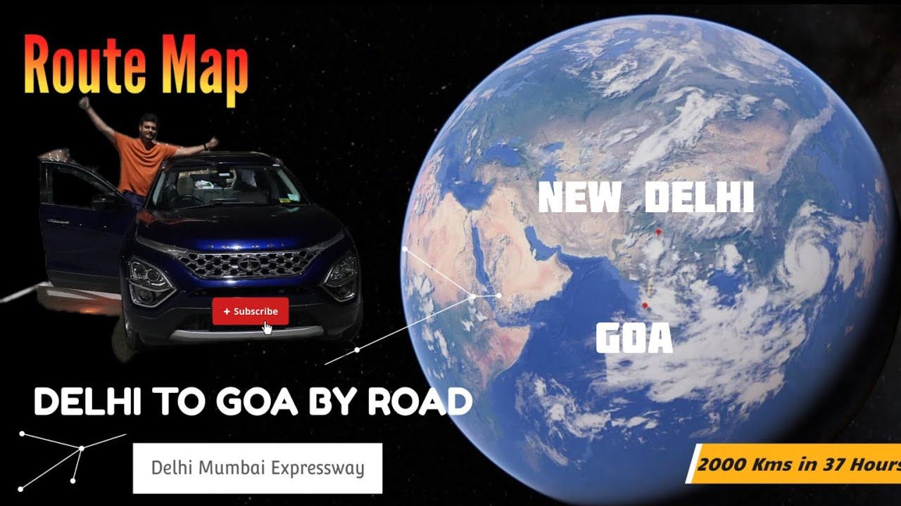 Delhi to Goa by Road via Delhi Mumbai Expressway | Best Route to Follow ...